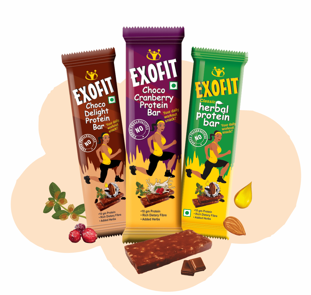 Exofit Bars | Healthy & Tasty Nutrition for an Active Lifestyle